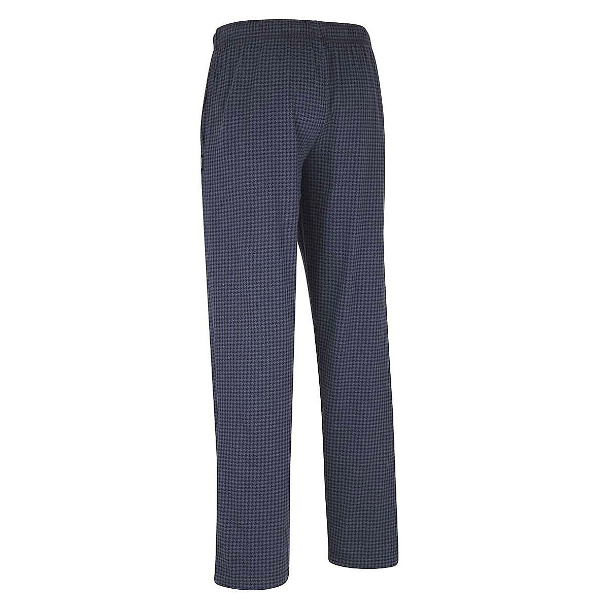 Ceceba | Lange Hose mit Kordelzug | Baumwolle | Pepita Blau-Meliert ...