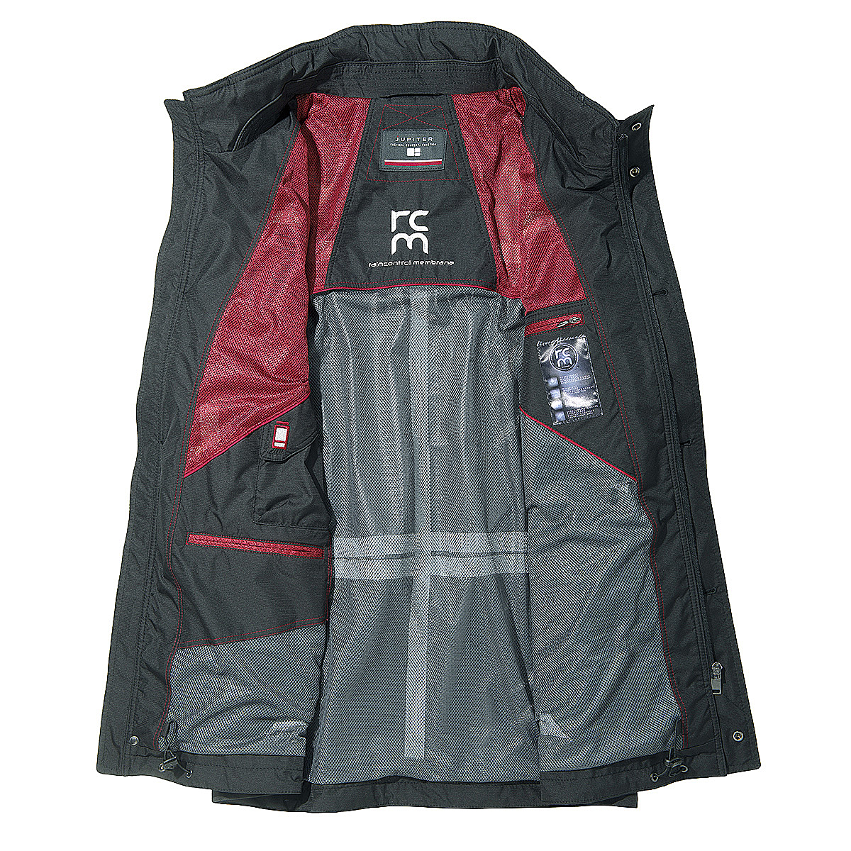 Jupiter | Jacke Rain Control | Farbe schwarz | Größenspezialist Männermode