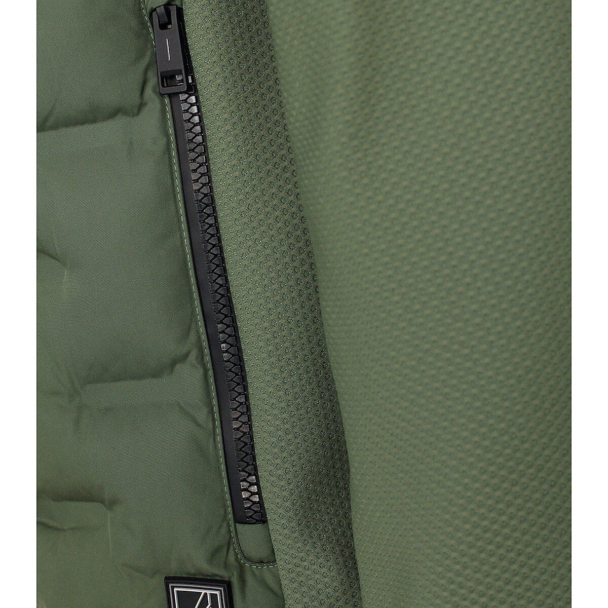 Casa Moda | Steppjacke im Material-Mix | Stepp mit Softshell | Oliv ...